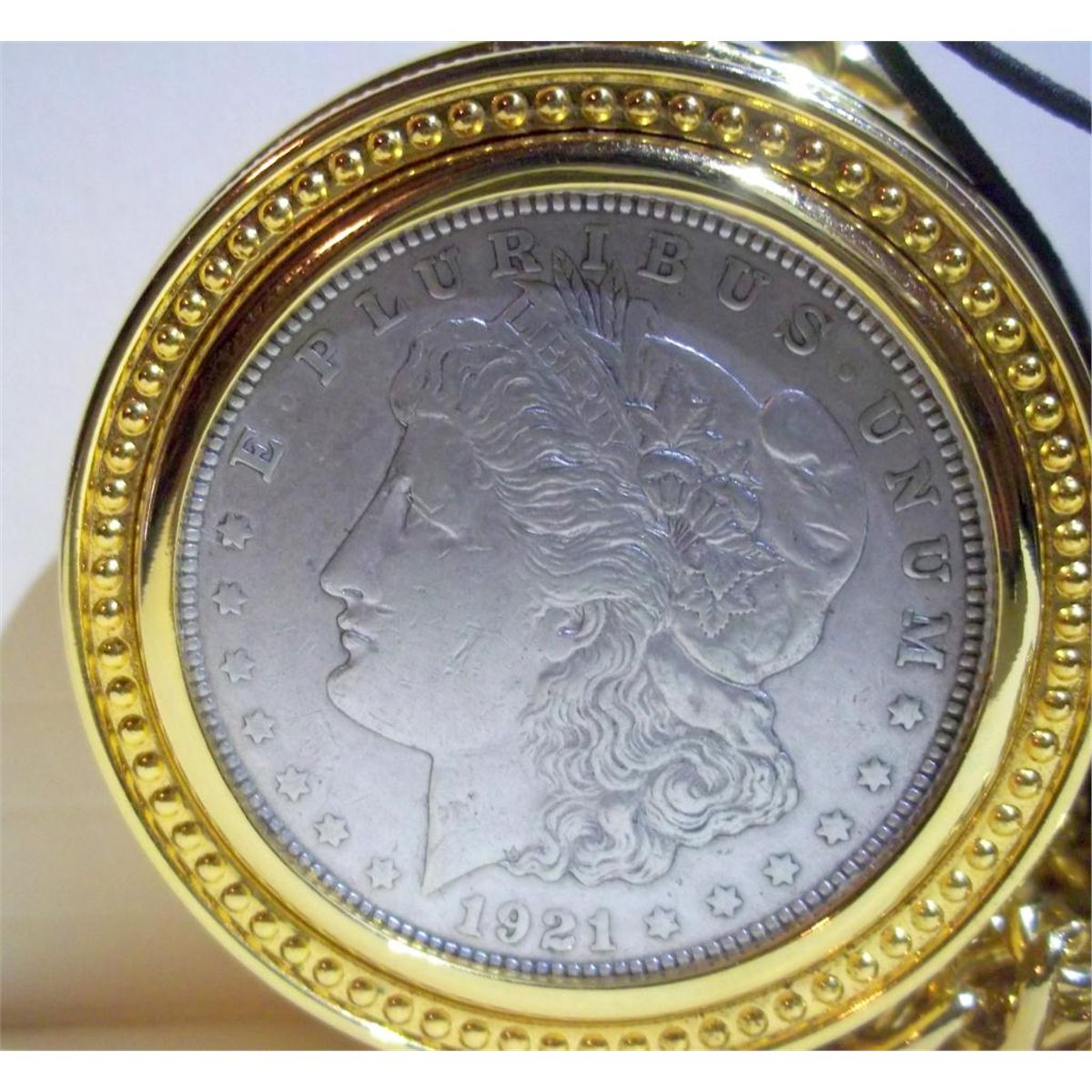 24k Morgan Silver Dollar Pocket Watch 1of 500 "Rare"