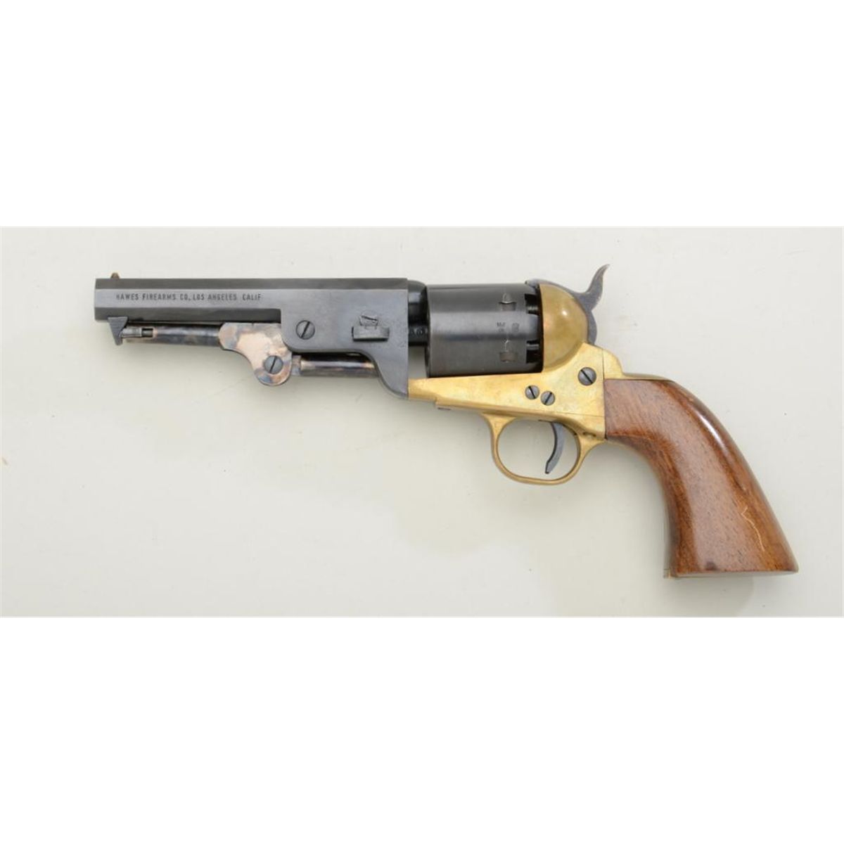 Hawes Firearms Co. modern copy of a percussion Navy single action ...