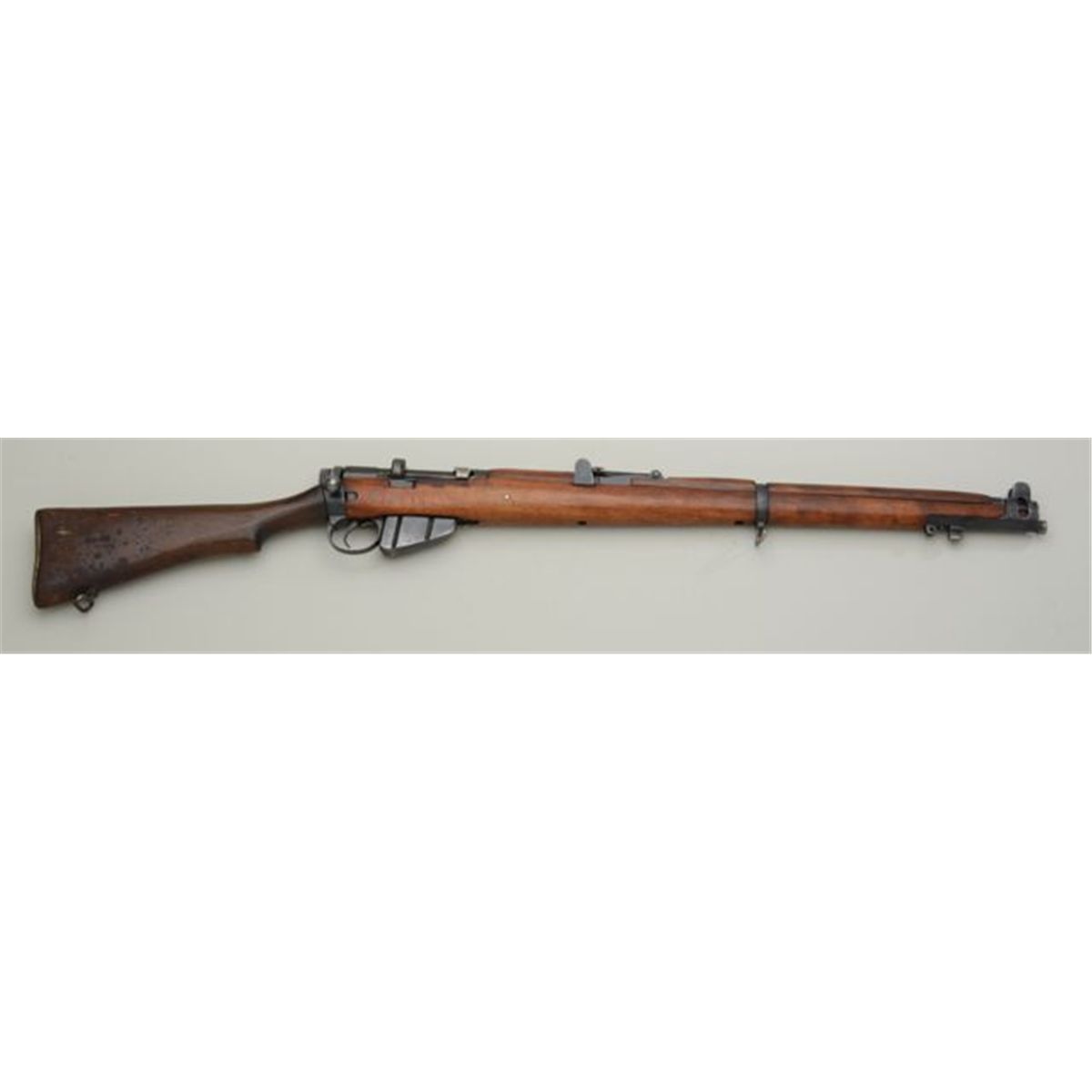 British Enfield bolt-action rifle, .303 cal., 25” barrel, military ...