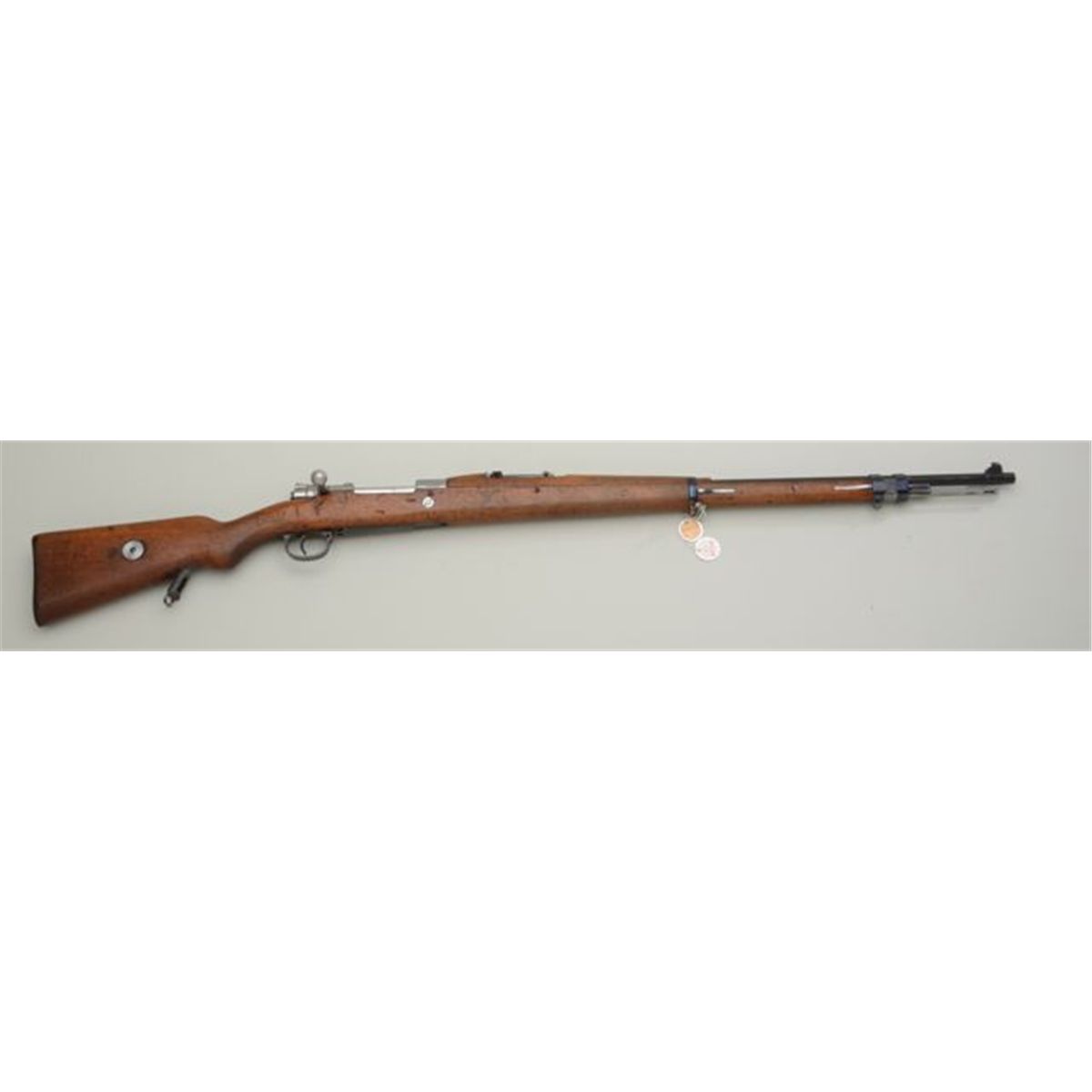 Brazilian Mauser Model 1908 bolt-action rifle, 7.92mm cal., 29-1/2 ...