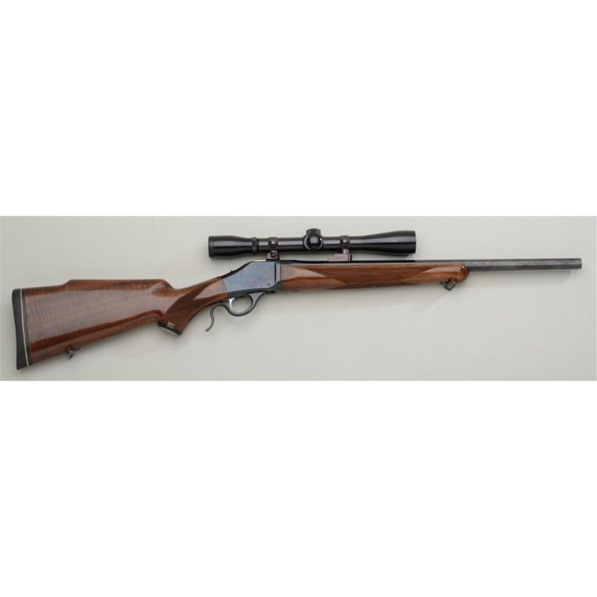 Browning Model 78 “low wall” single shot rifle, 6mm Rem. cal., 20 ...
