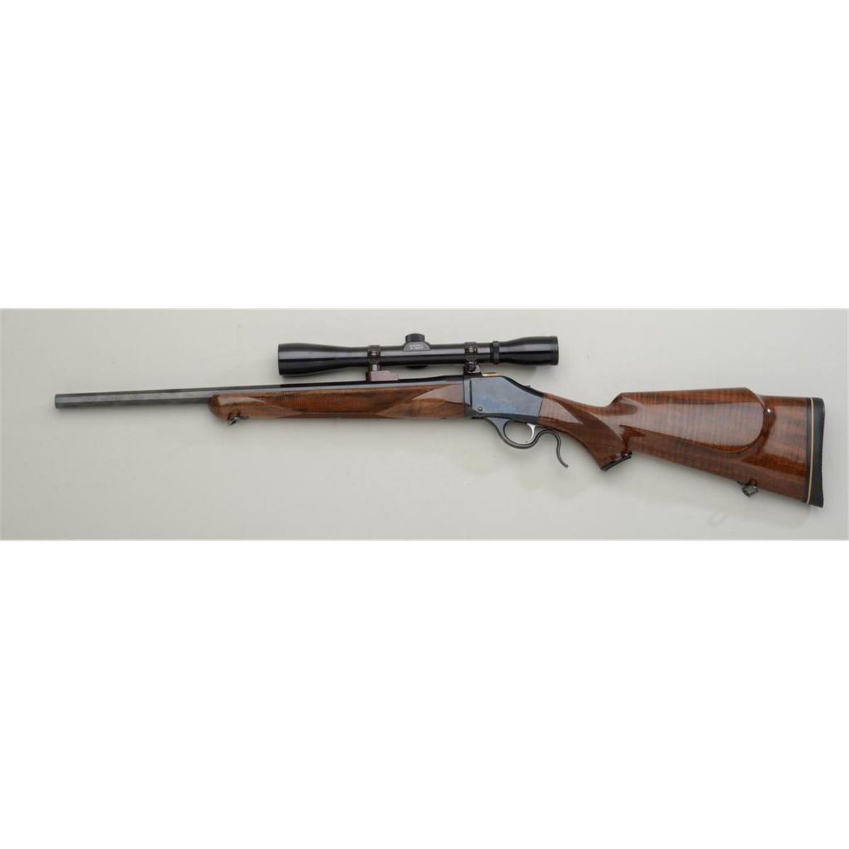 Browning Model 78 “low wall” single shot rifle, 6mm Rem. cal., 20 ...