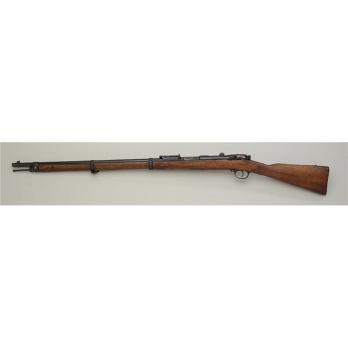 JG Model 71/84 bolt-action military rifle, 11mm cal., 31” barrel, blue ...