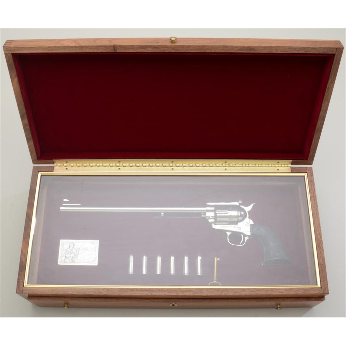 Colt Ned Buntline Commemorative New Frontier SAA revolver, .45 cal., 12 ...