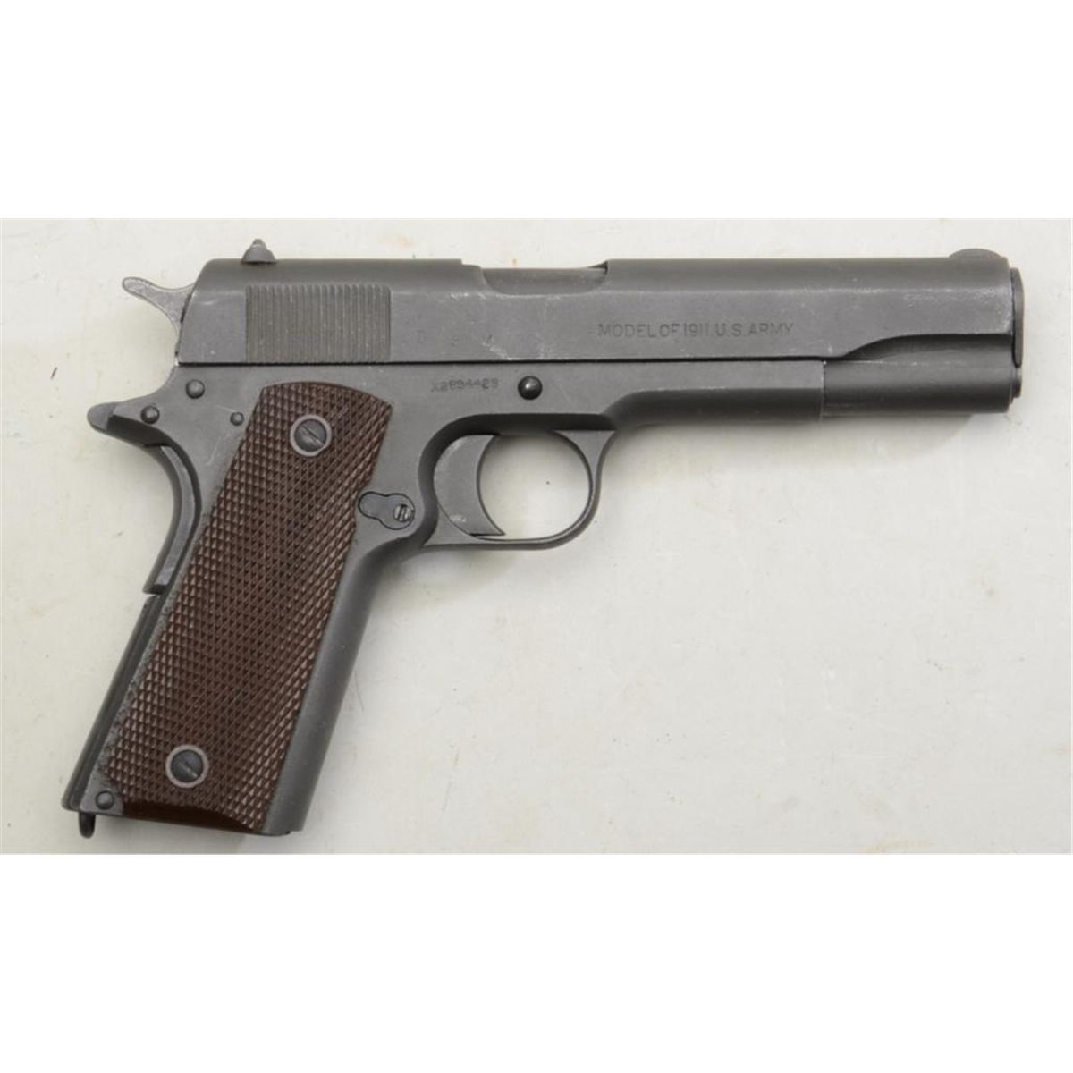 U.S. Property marked Colt Model 1911-A1 semi-auto pistol, .45 cal., 5 ...