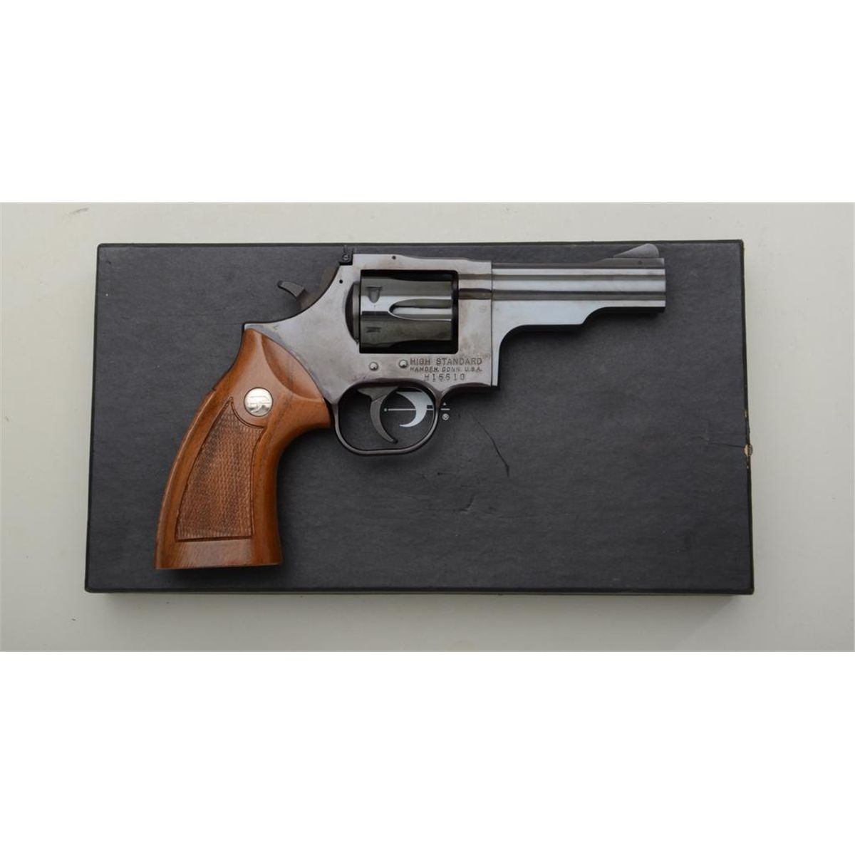 High Standard Sentinel MK III DA revolver in factory black two piece ...