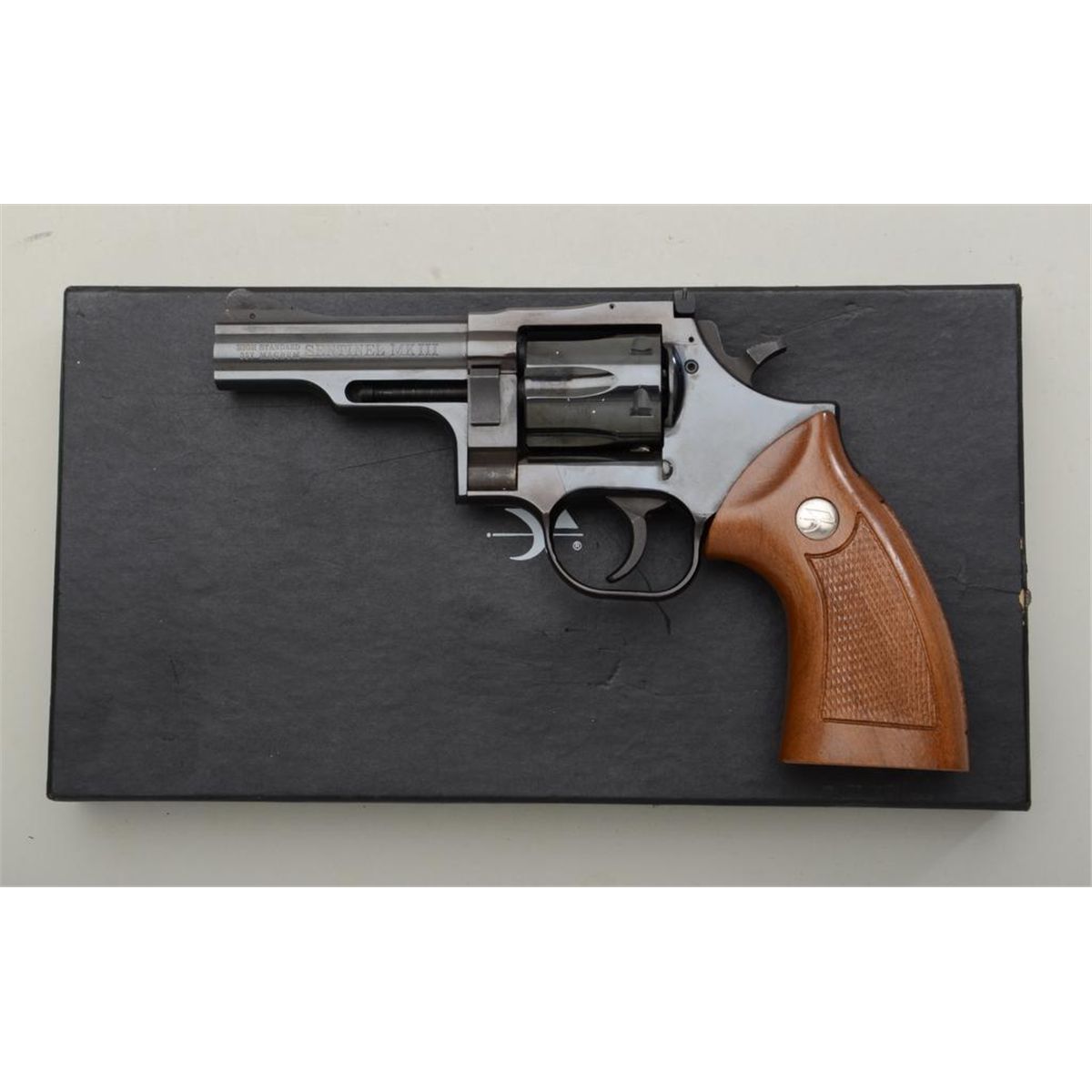 High Standard Sentinel MK III DA revolver in factory black two piece ...