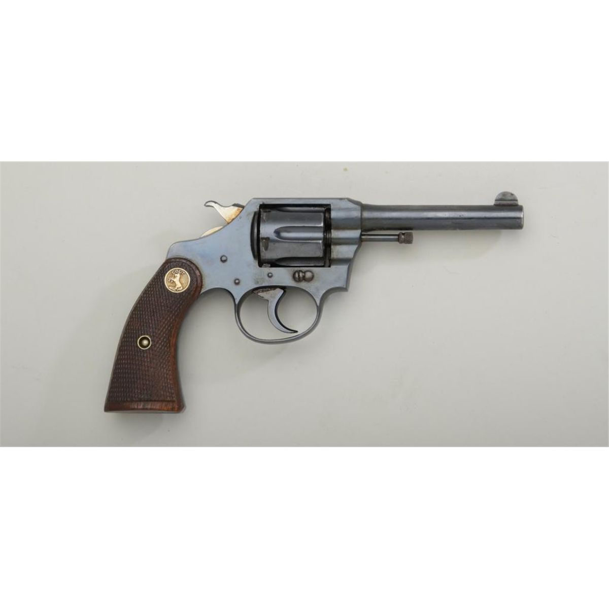 Colt Police Positive DA revolver, .32 cal., 4” barrel, blue finish ...