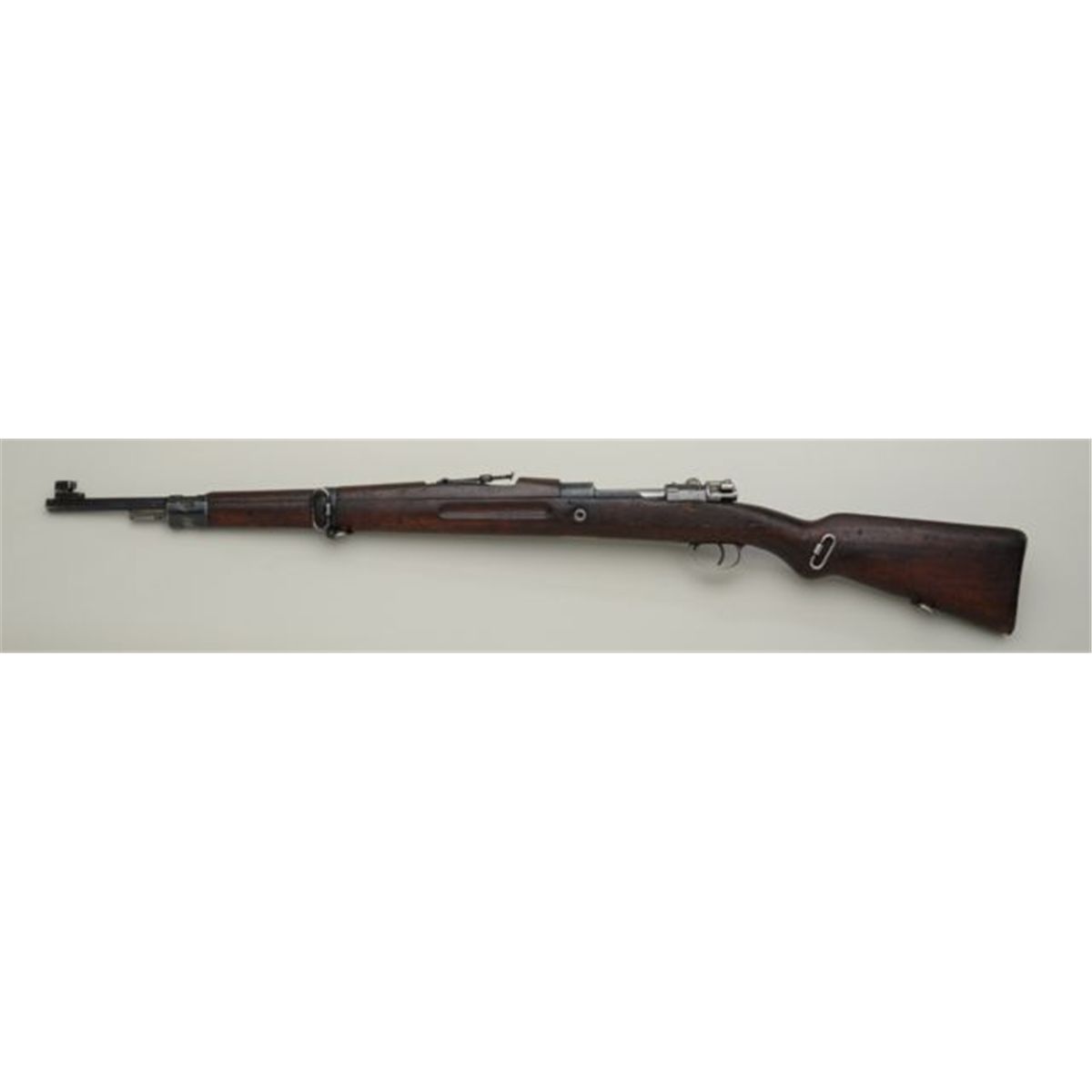 Brno Mauser bolt-action rifle, 9mm cal., import marked, 24” barrel ...