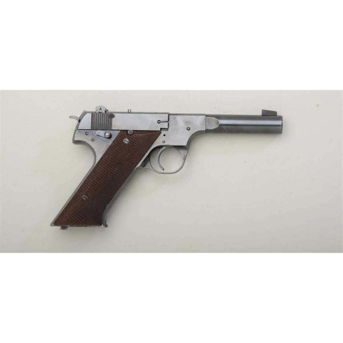 High Standard Model H-D semi-auto pistol, .22LR cal., 4-1/2” barrel ...
