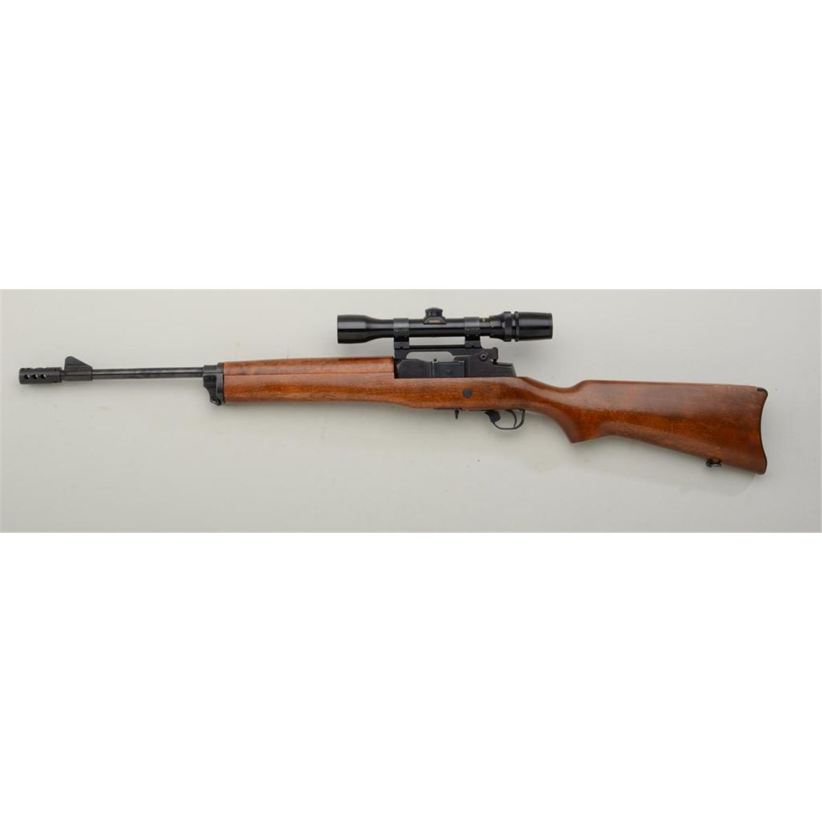 Ruger Mini-14 semi-auto rifle, .223 cal., 19” barrel, black finish ...