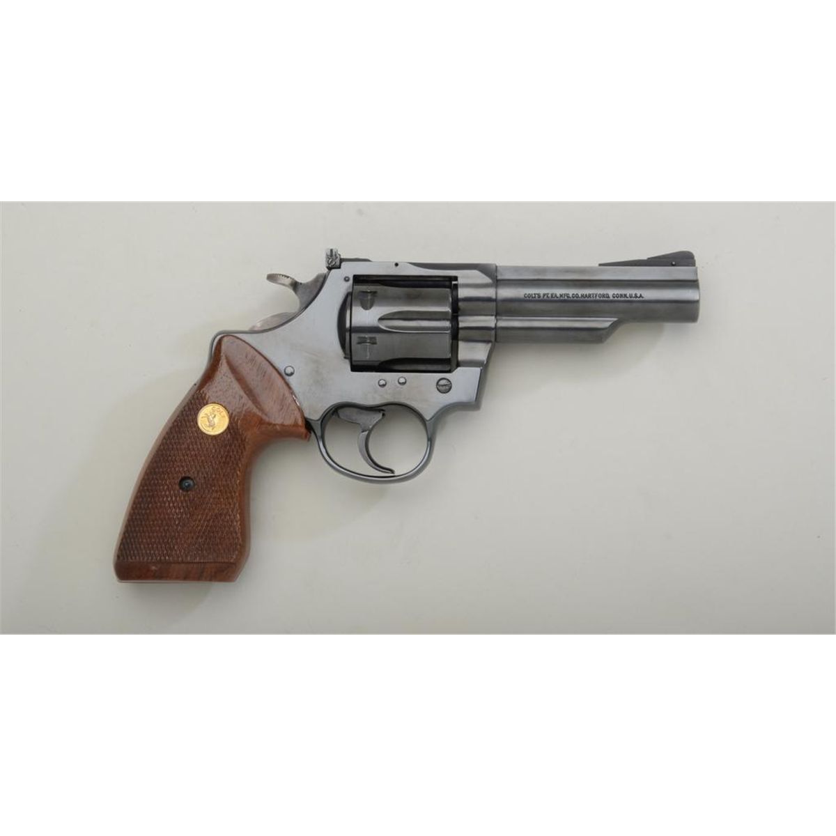 Colt Trooper MK III Model DA revolver, .22LR cal., 4” barrel, black ...