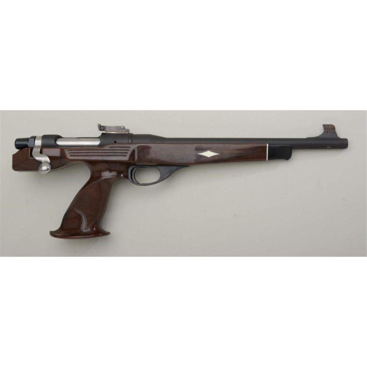 Remington Model XP 100 bolt-action target pistol, 13” barrel, mat black ...