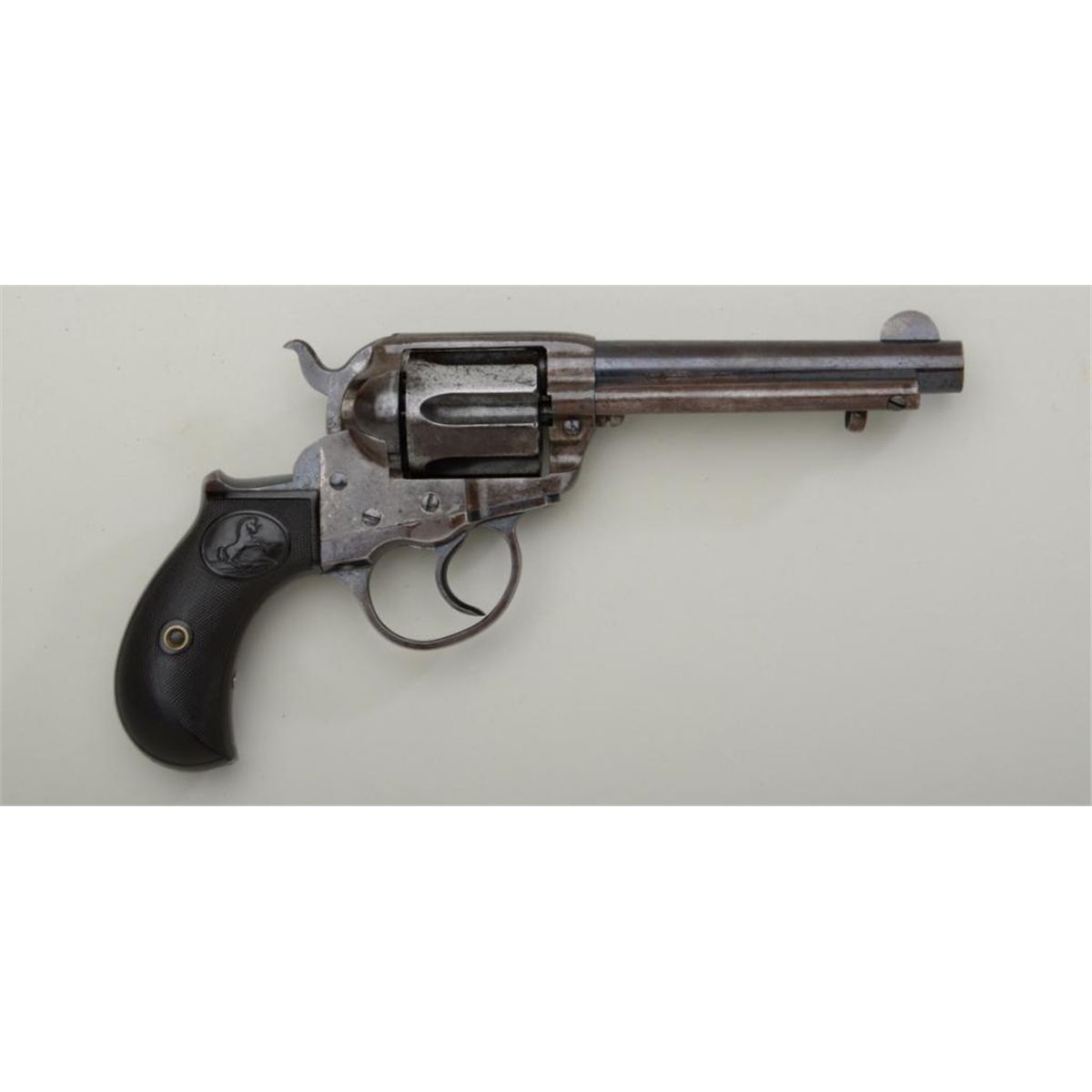 Colt Model 1877 DA “Lightning” revolver, .38 cal., 4-1/2” barrel, blue ...