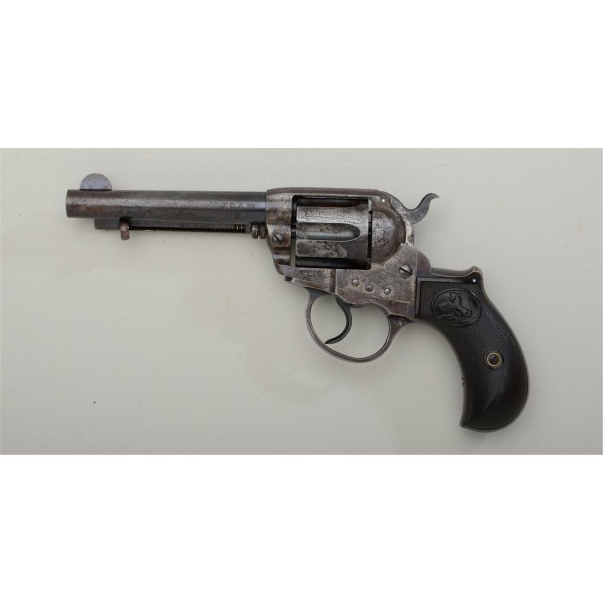 Colt Model 1877 DA “Lightning” revolver, .38 cal., 4-1/2” barrel, blue ...