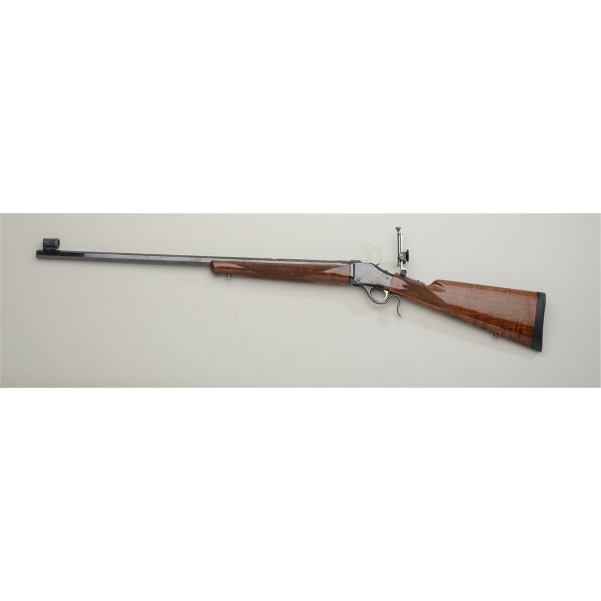 Browning Model 1885 single shot rifle, .45-70 cal., 28” octagon barrel ...