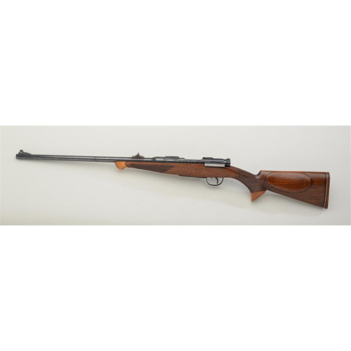 Nicely sporterized Arisaka bolt-action rifle, 8mm cal., 19” barrel ...