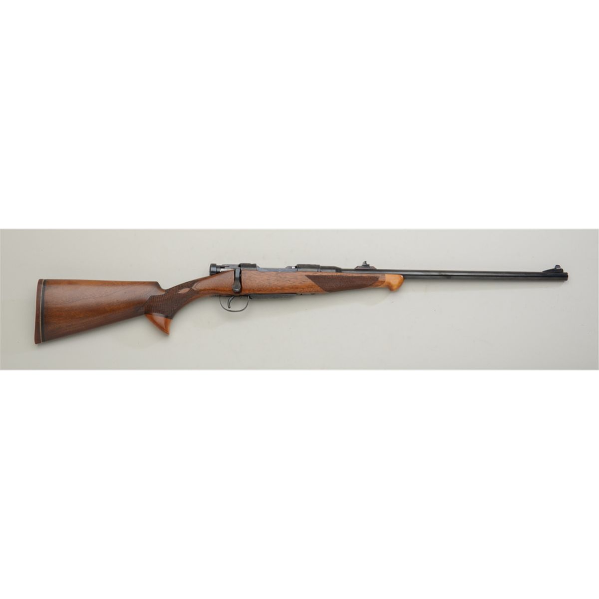 Nicely sporterized Arisaka bolt-action rifle, 8mm cal., 19” barrel ...