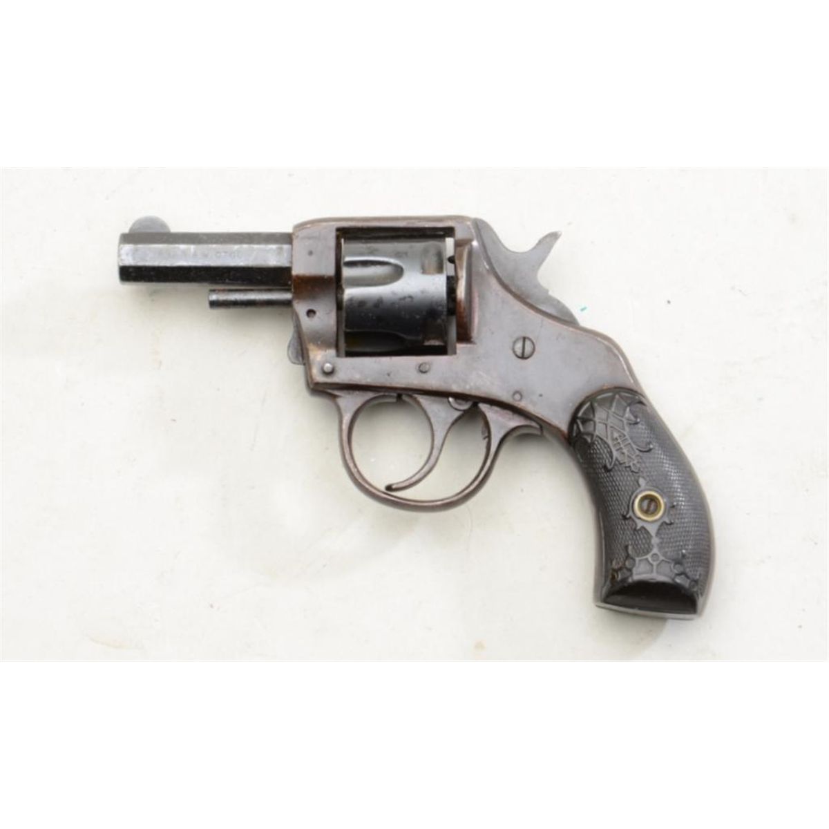 Young America DA revolver, .32 S&W cal., 2” octagon barrel, blue finish ...