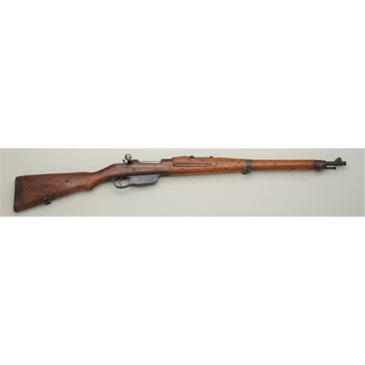 Steyr Model 1895M bolt-action military rifle, 8mm cal., 24” barrel ...