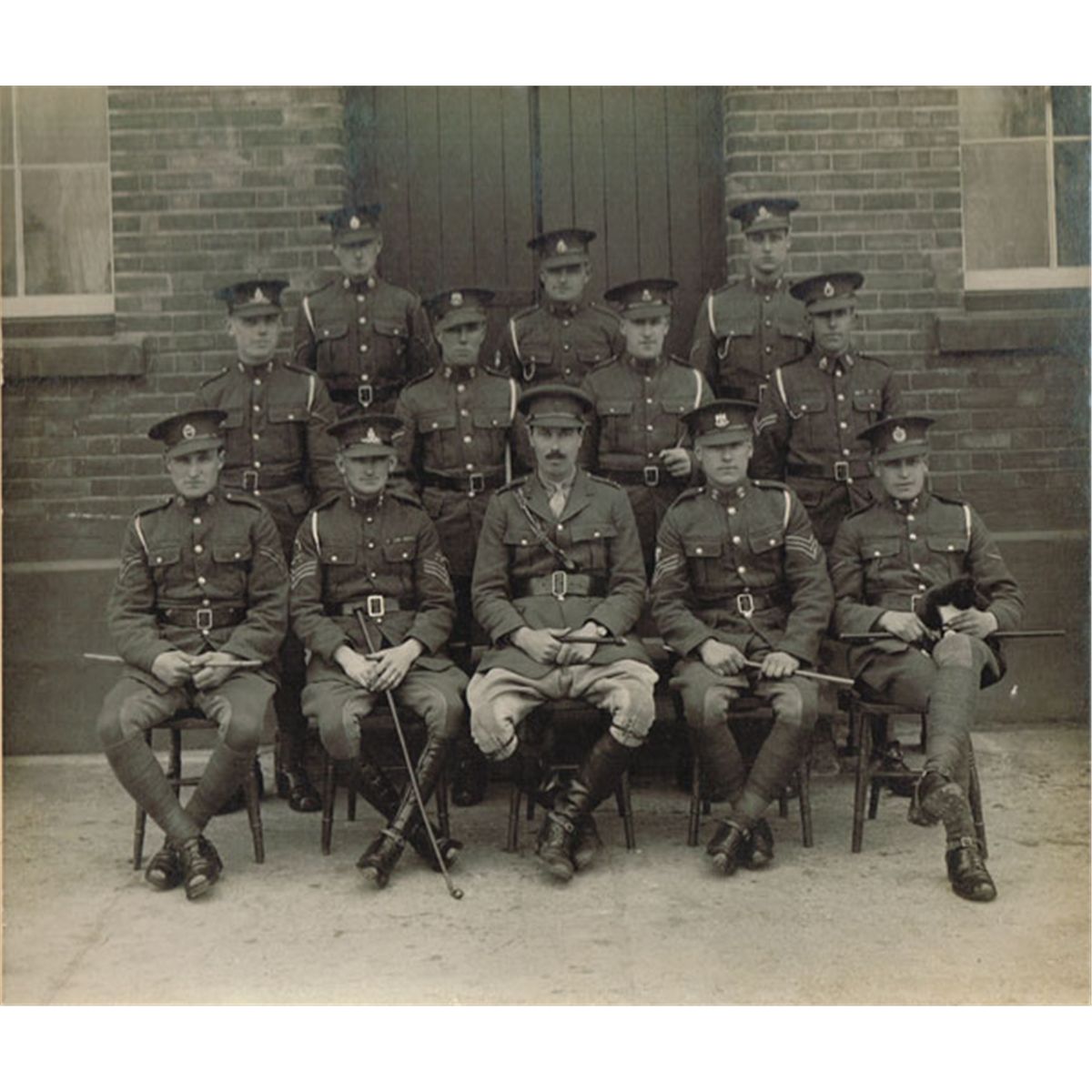 1920: Royal Irish Constabulary Auxiliary Division group photograph