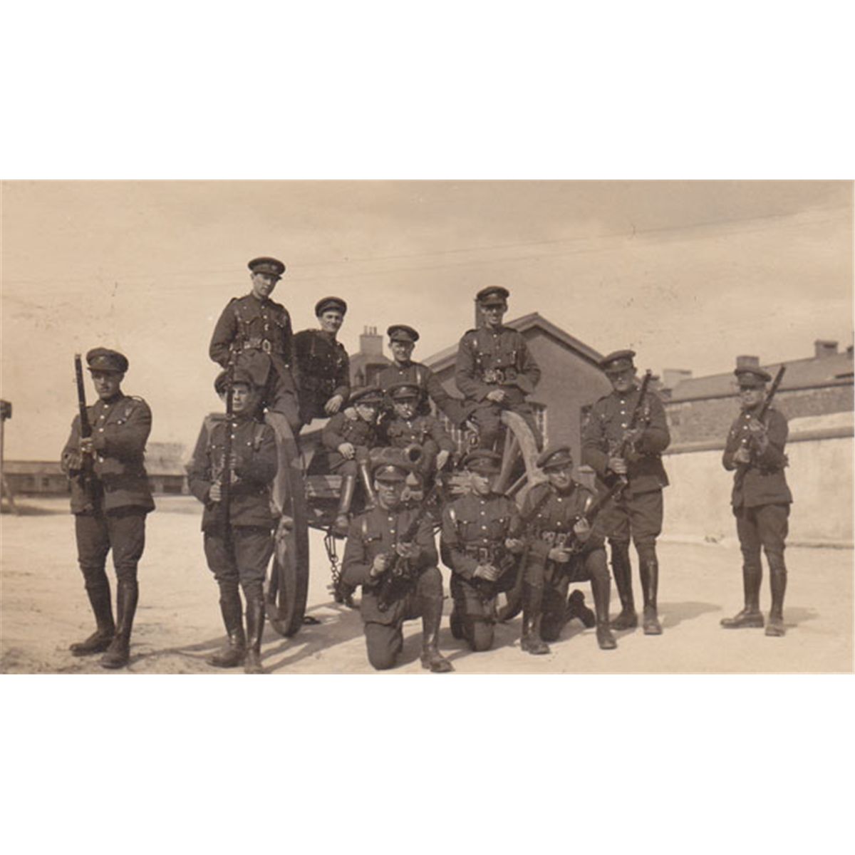 1922: Fermoy Cork Barracks takeover photographs