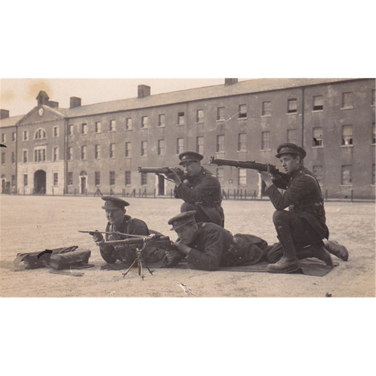 1922: Fermoy Cork Barracks takeover photographs