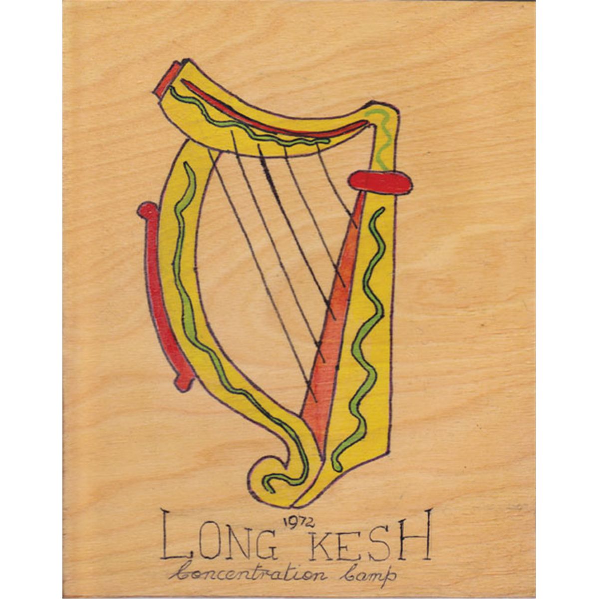 1972: Long Kesh prisoner art wooden plaques