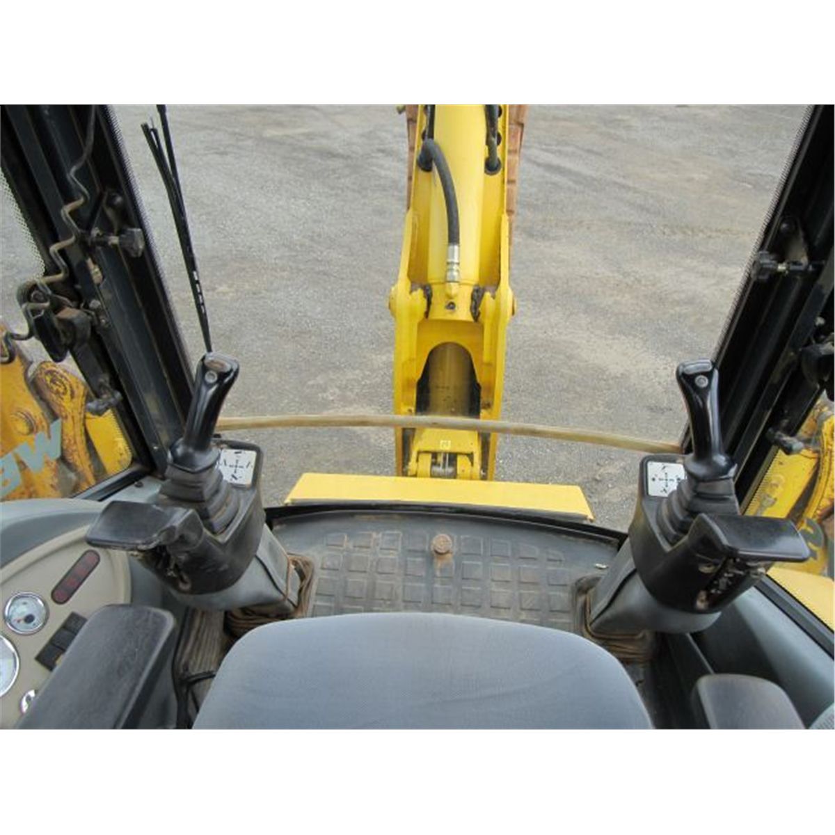 2005 Komatsu WB150AWS 4x4 Loader Backhoe