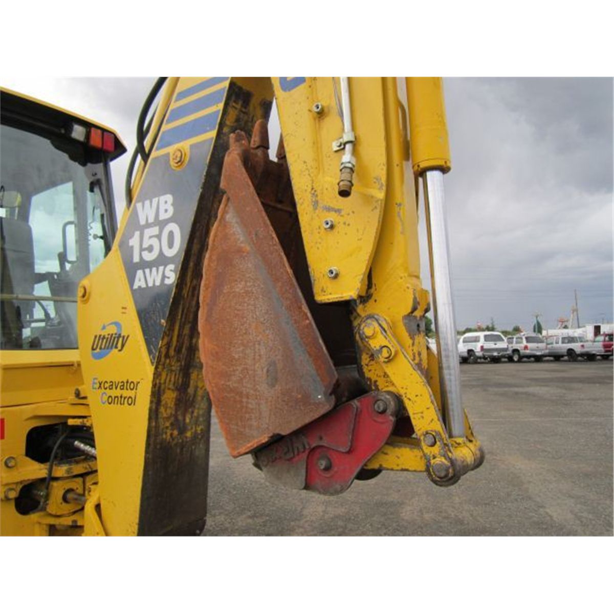 2005 Komatsu WB150AWS 4x4 Loader Backhoe