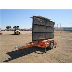 2002 ADCCO DH 1000 S/A Towable Sign Board