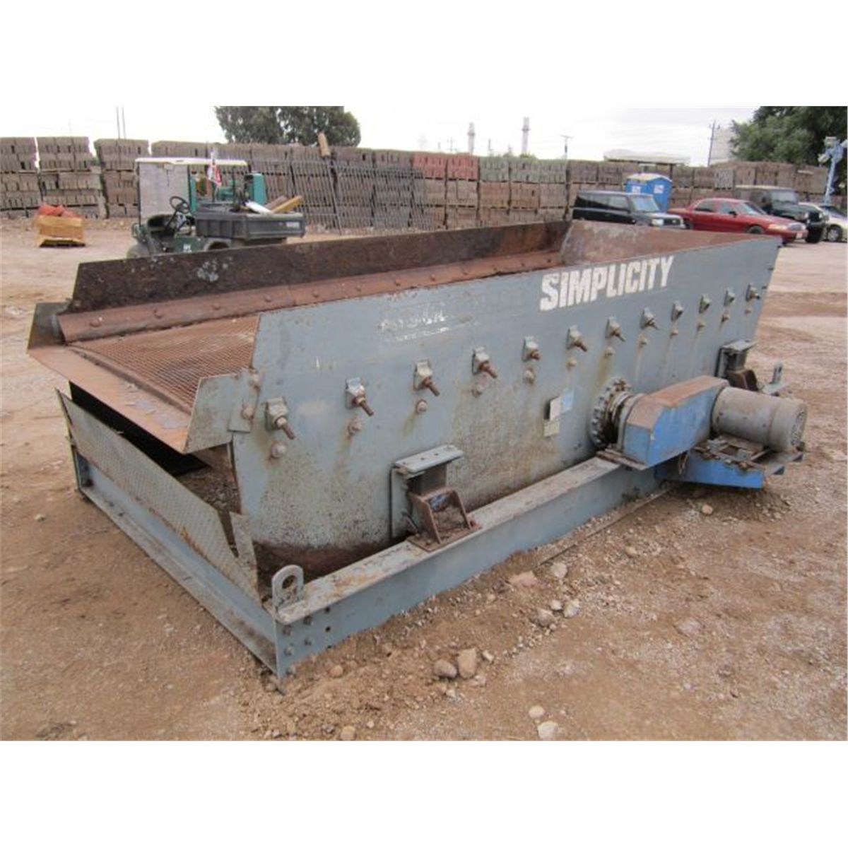 Simplicity 5'x12' Vibratory Rock Shaker Screen