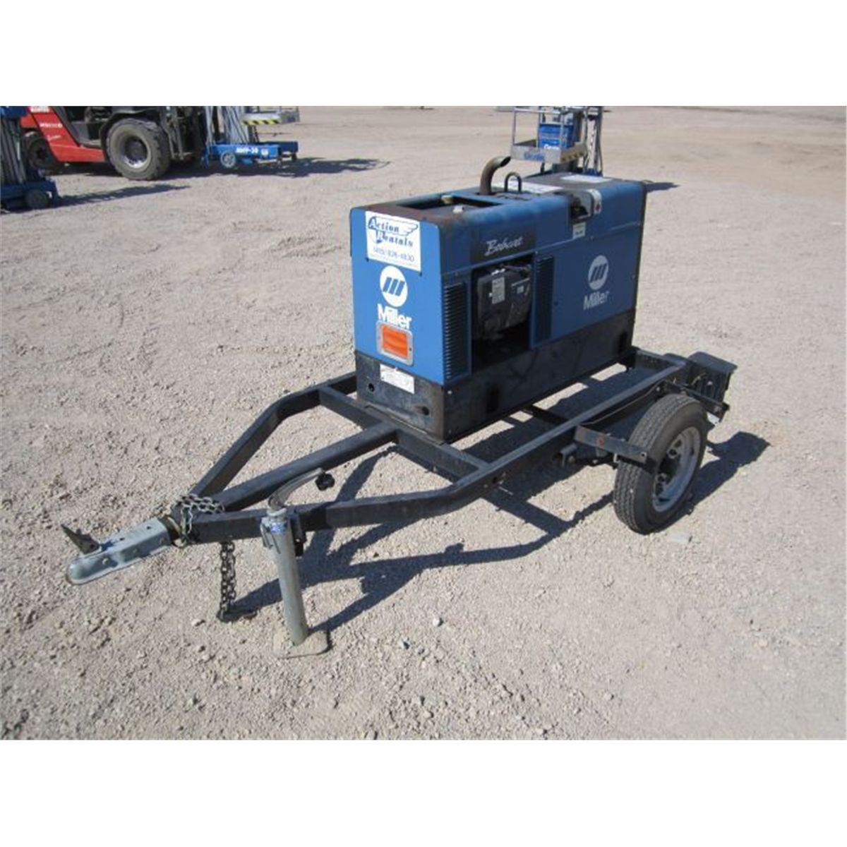 Miller Bobcat 225 Towable Welder/Generator