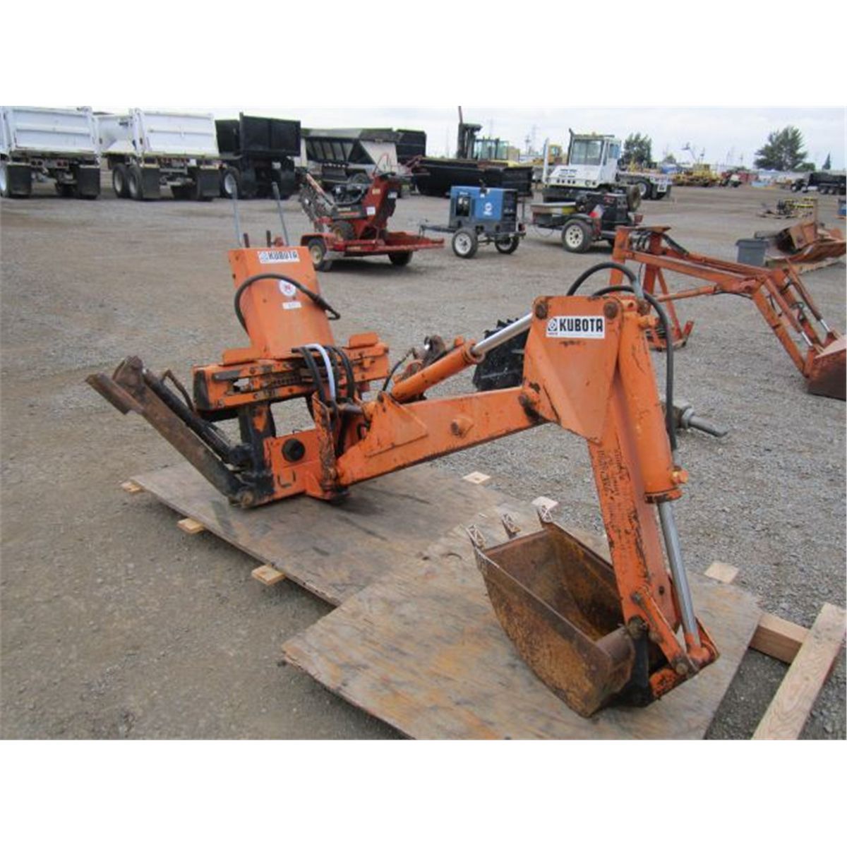 Kubota K-5 Backhoe Attachment