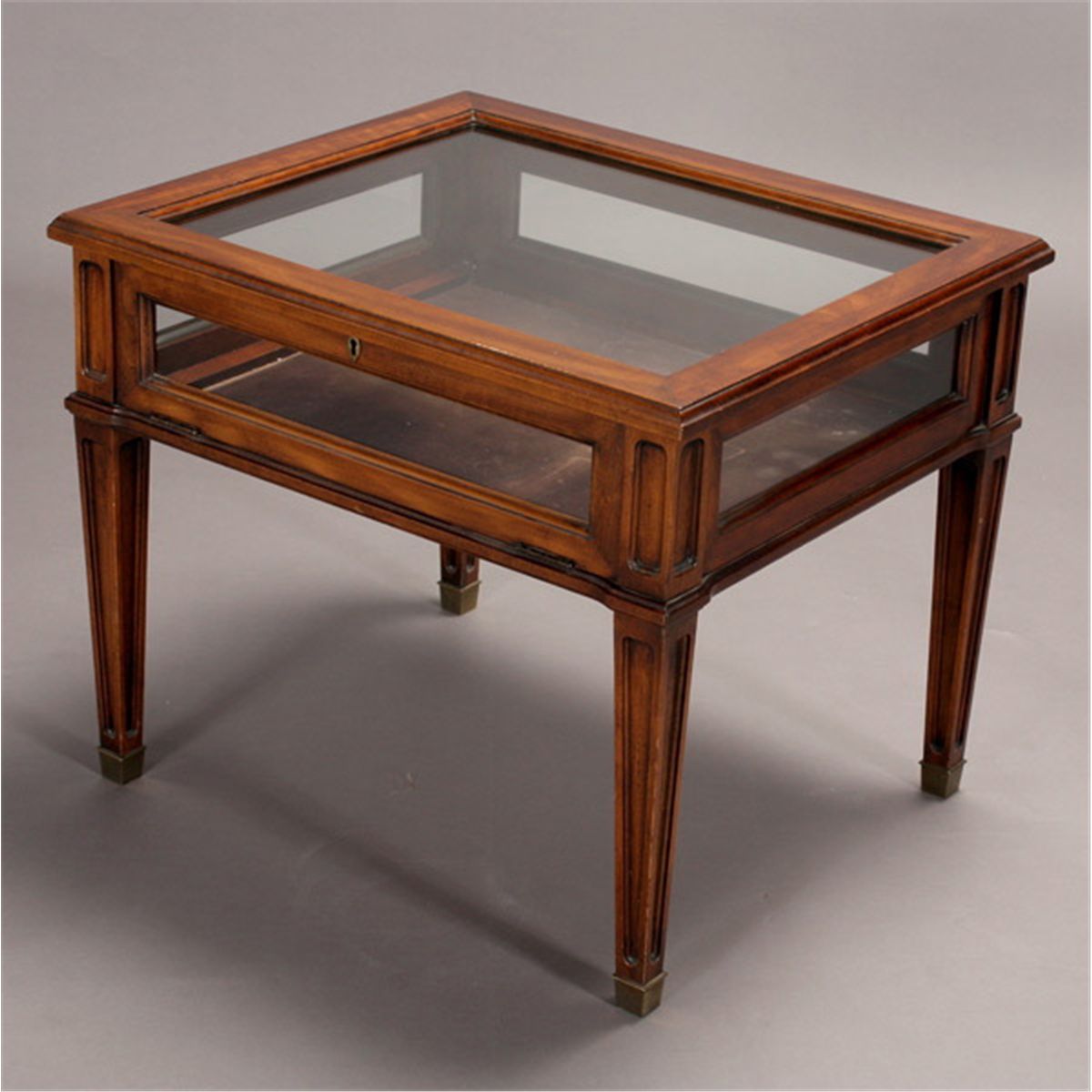 French Provincial Style Vitrine Table