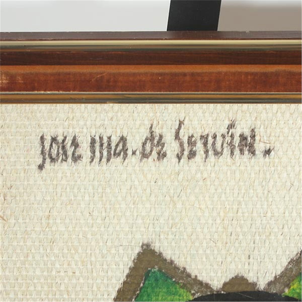 Jose Maria de Servin "Girl on Swing" Oil