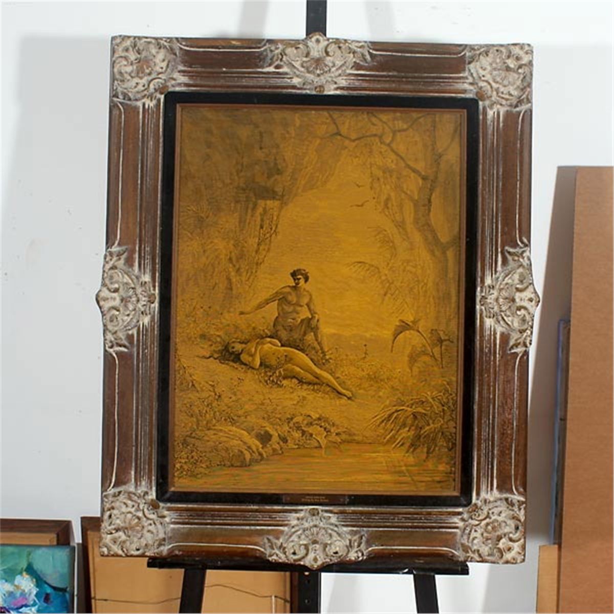 Ron Morano "Adam and Eve" Etching