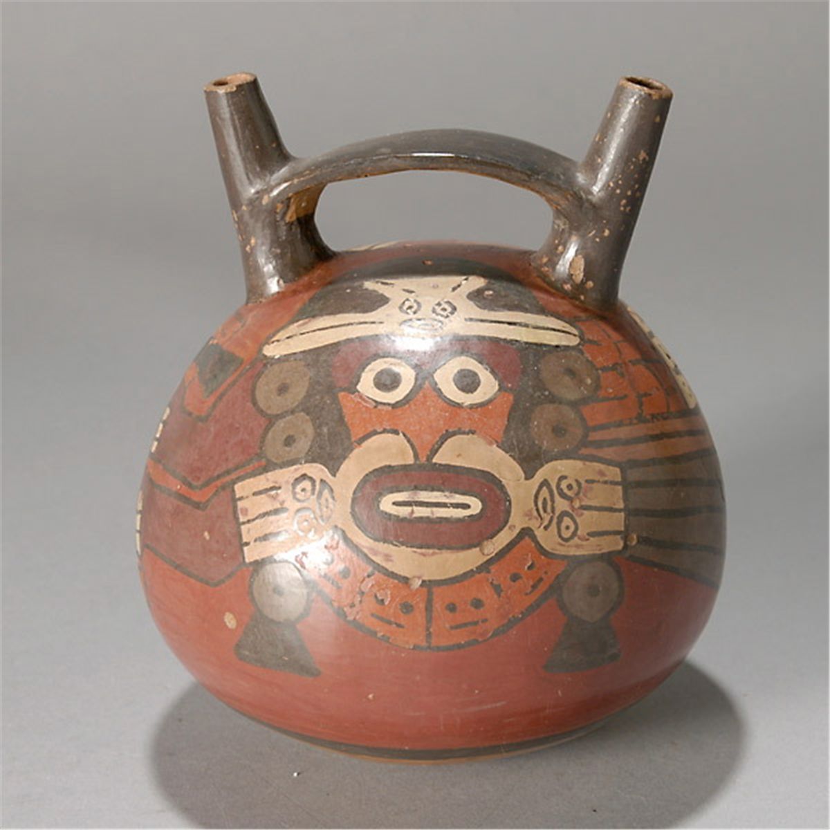 Nazca painted pottery vessel