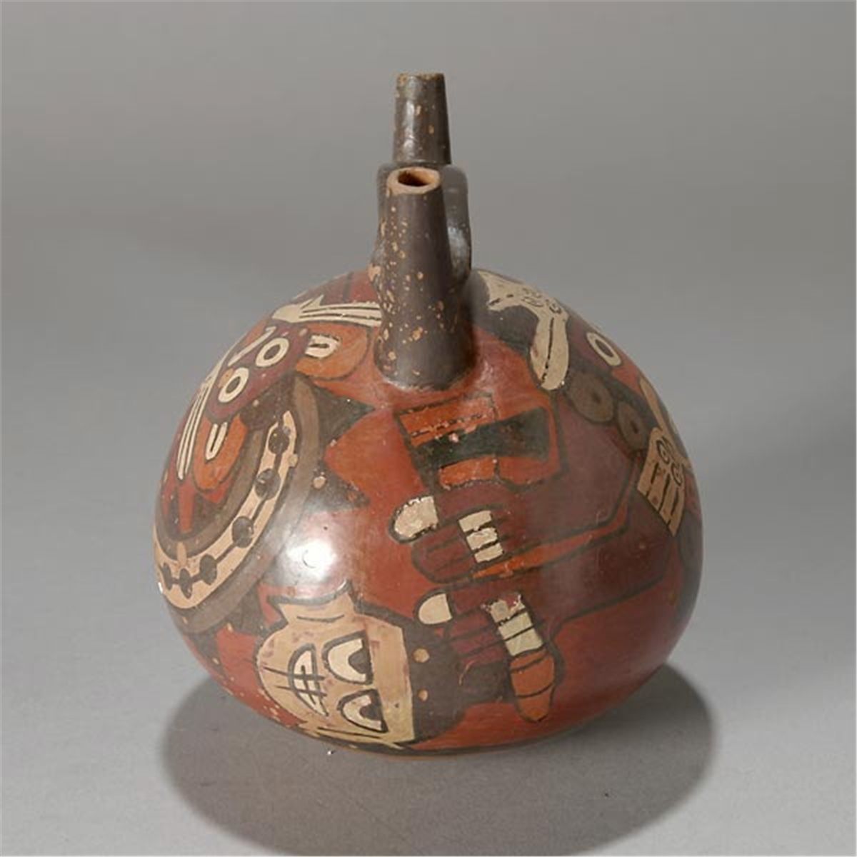 Nazca painted pottery vessel