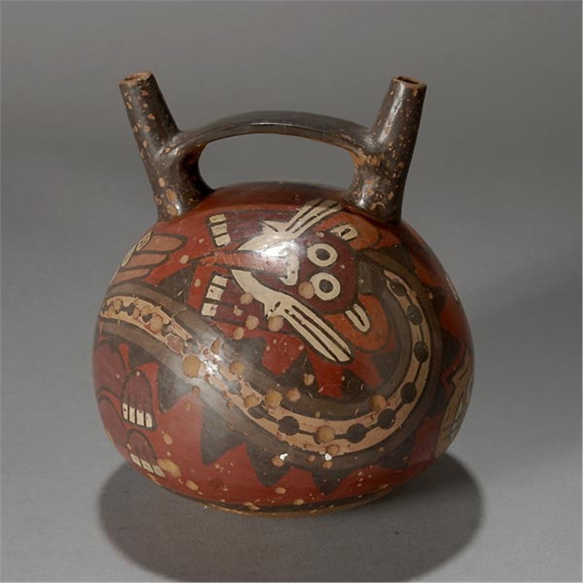 Nazca painted pottery vessel