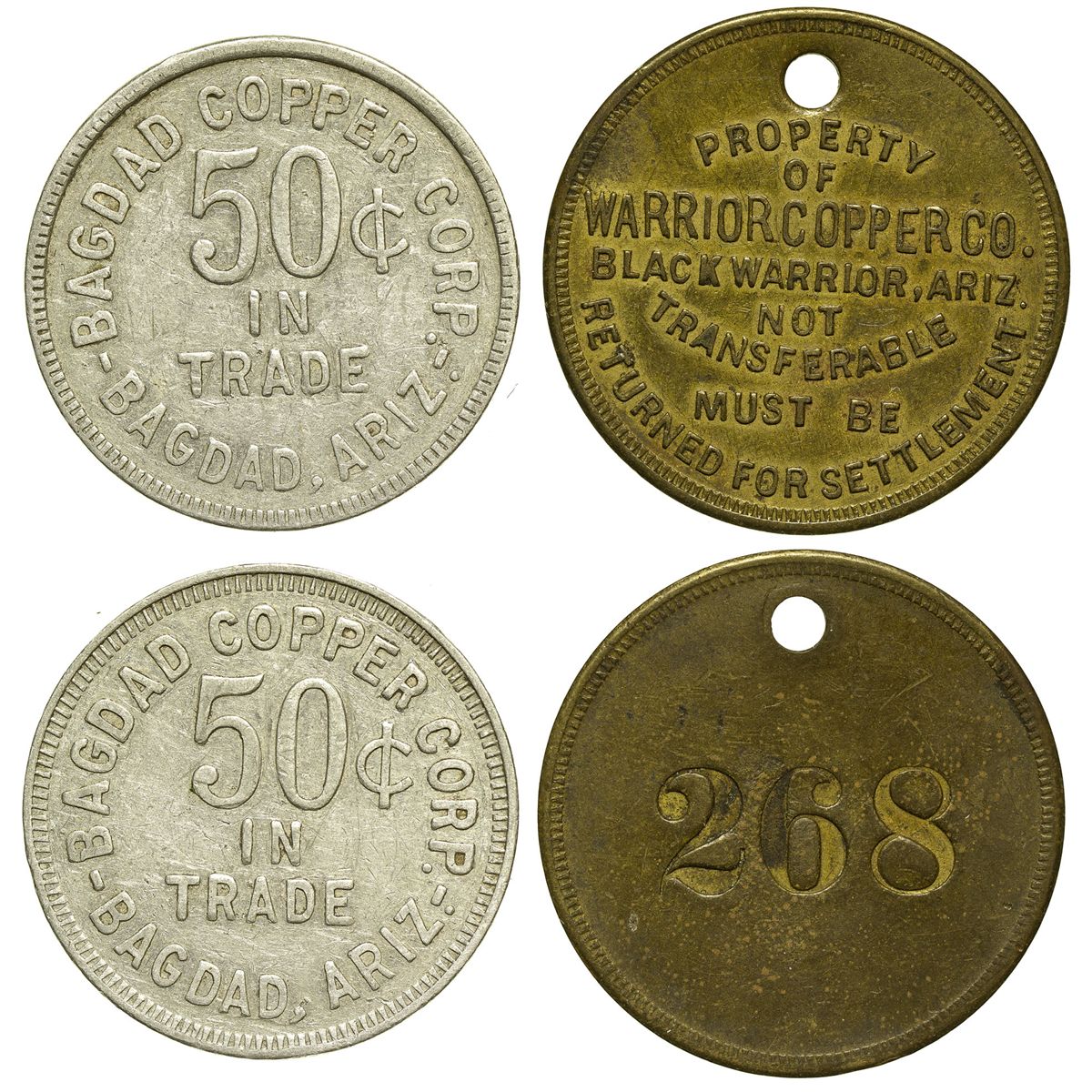 AZ - Copper Mine Tokens