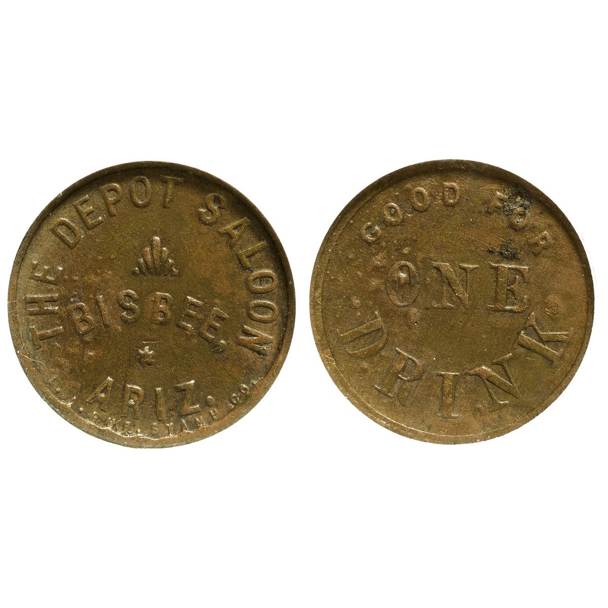 AZ - Bisbee,Cochise County - c1908 - Bisbee AZ Token
