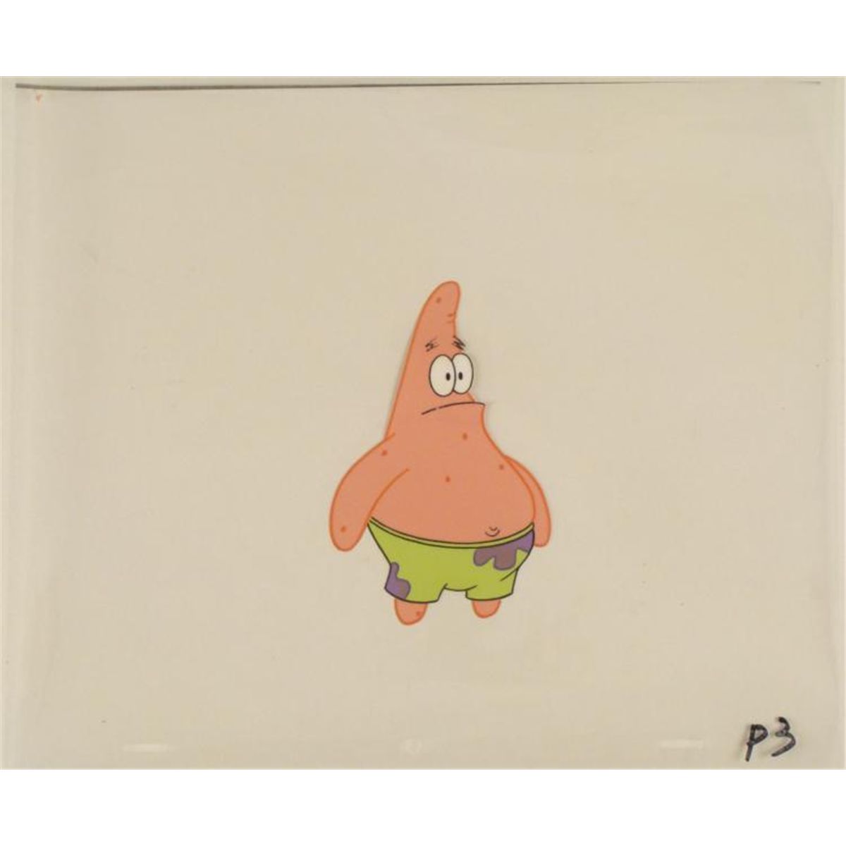 Cel Original Patrick Look SpongeBob Art Production Cool