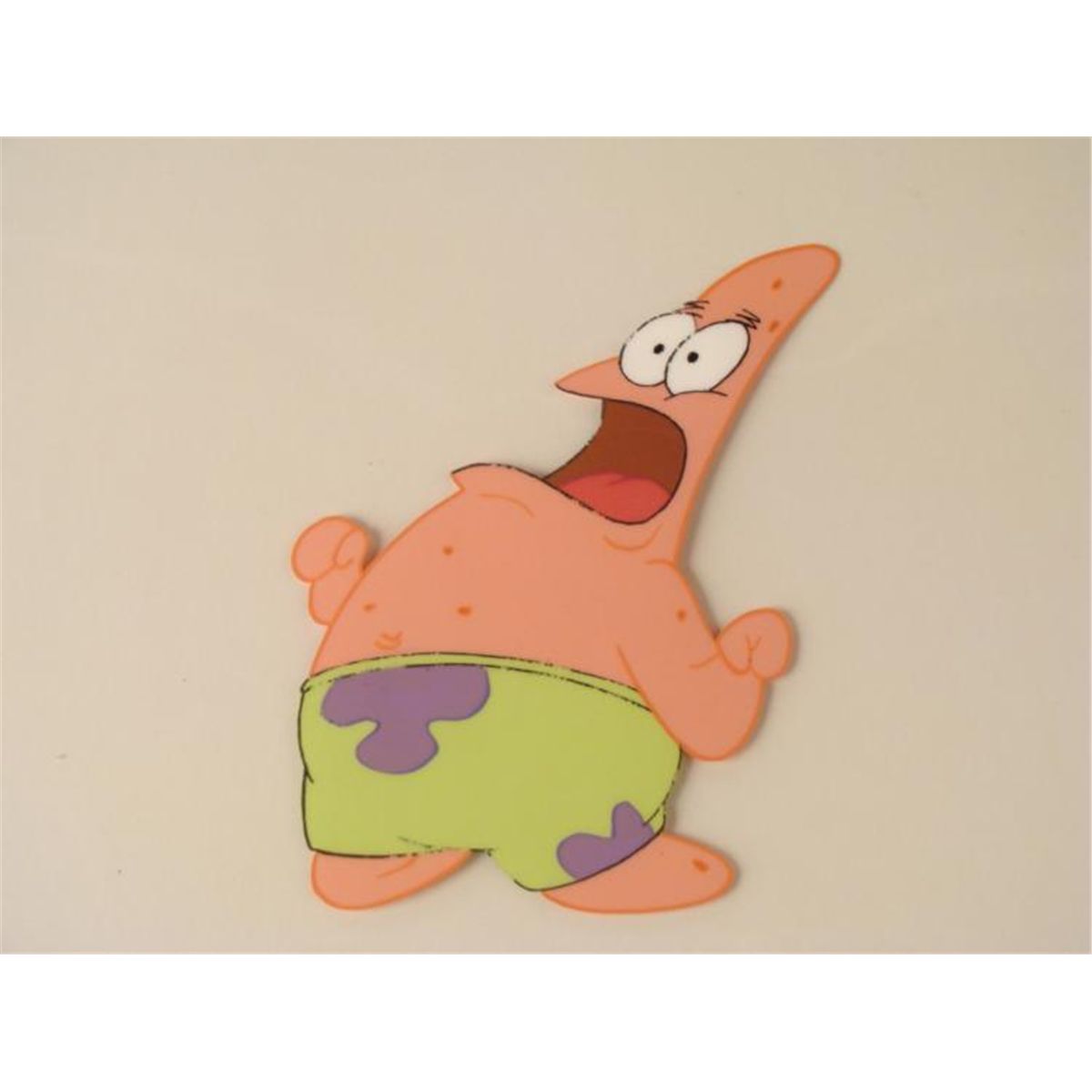 Original Patrick Psycho SpongeBob Animation Cel Art