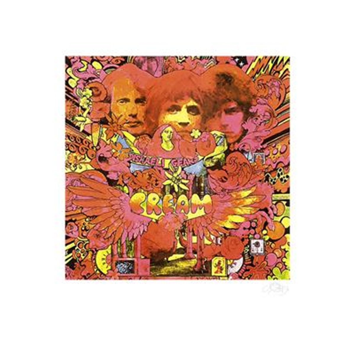 Martin Sharp : Cream: D'Israeli Gears Art Print