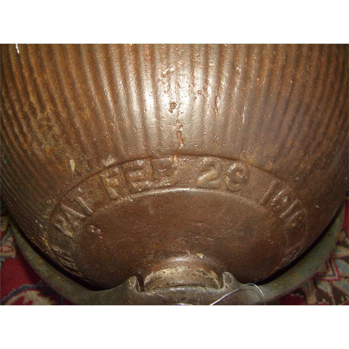 Antique Water Melon Hog Oiler Pig Oiler SSR due to weight