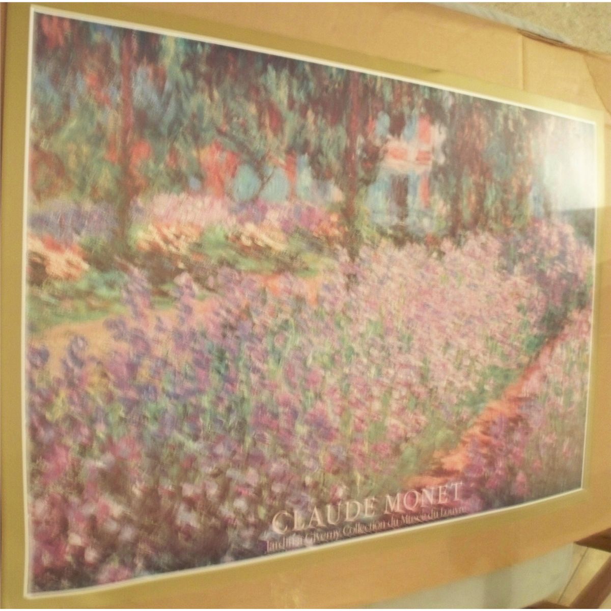 Claude Monet "Jardin a Giverny" Collection du Musee du Louvre