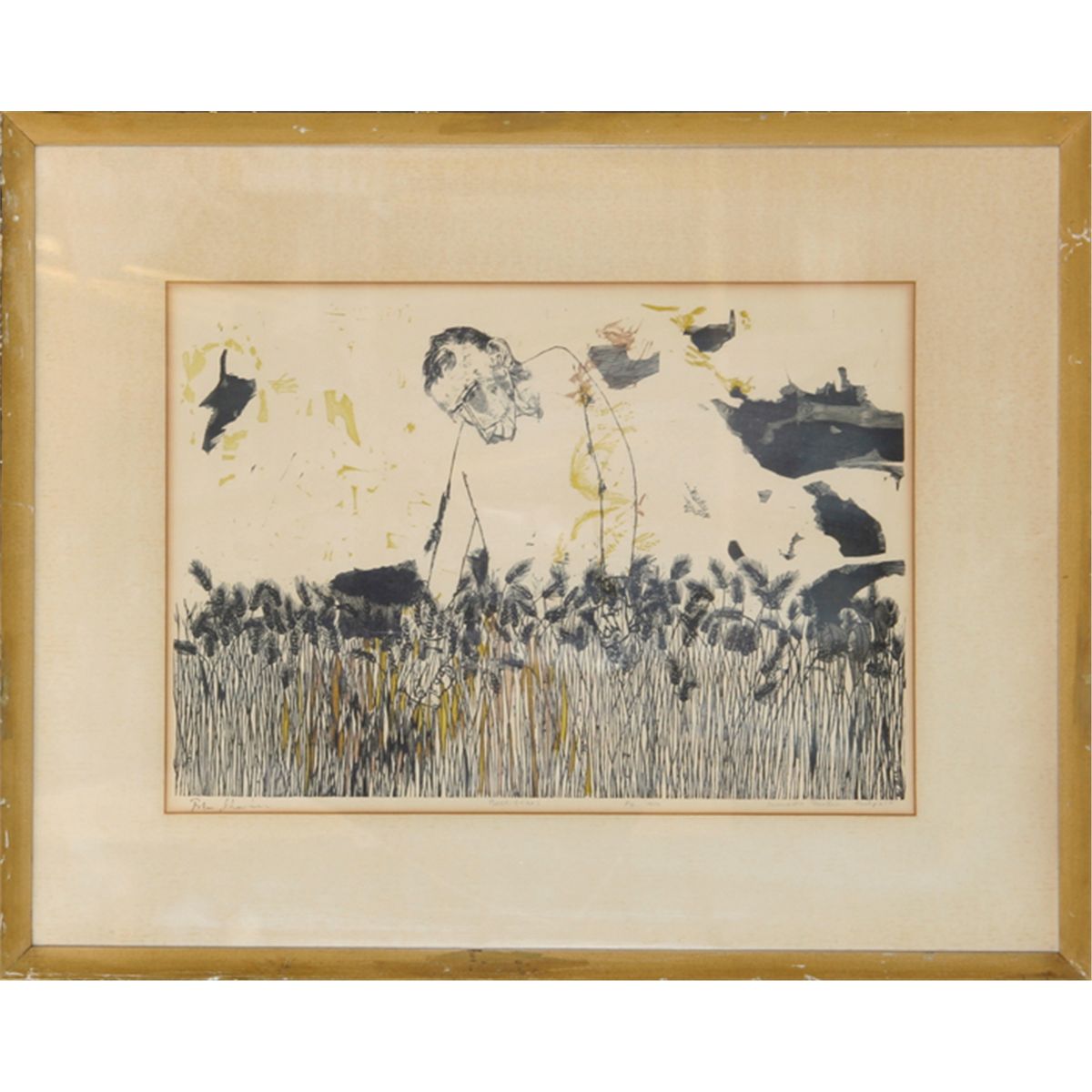 Ben Shahn, Leonard Baskin, Beatitudes, Woodcut