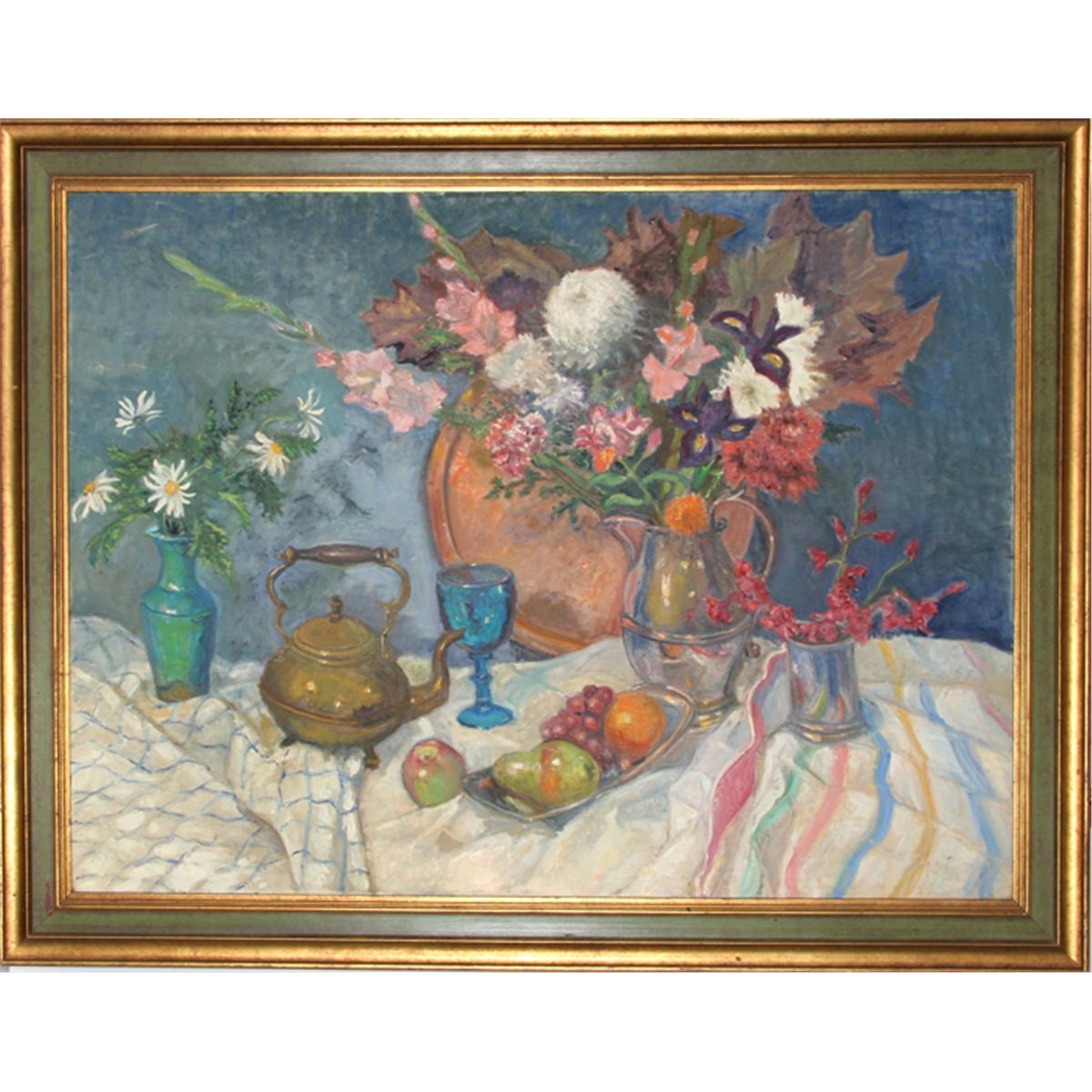 Adela Smith Lintelmann, Floral Still Life, Oil Painting