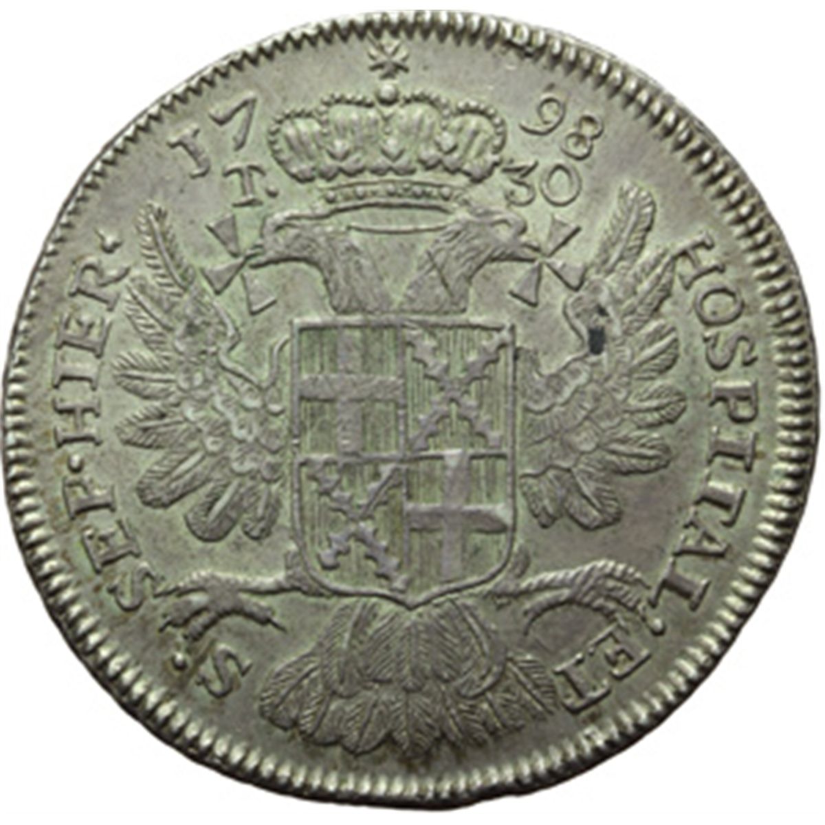 Malta Fra Ferdinand von Hompesch (1797-1798) 30 Tarv¨ 1798.